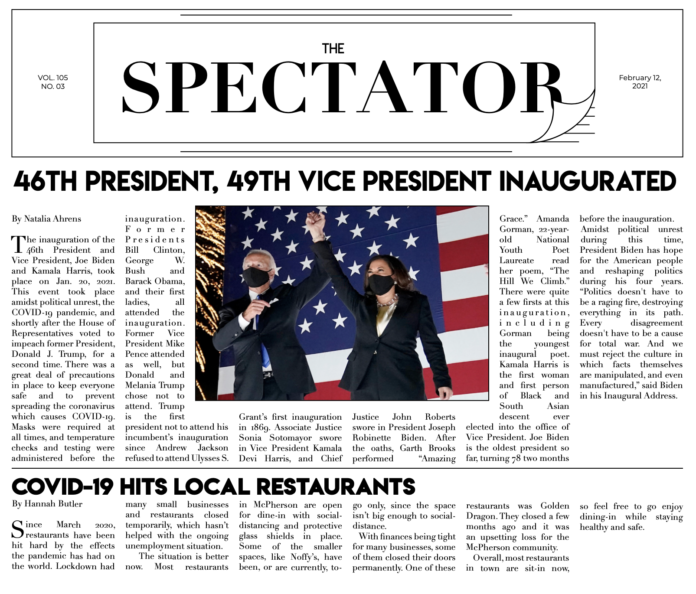 The Spectator, Volume 105, Issue 3 | The Spectator
